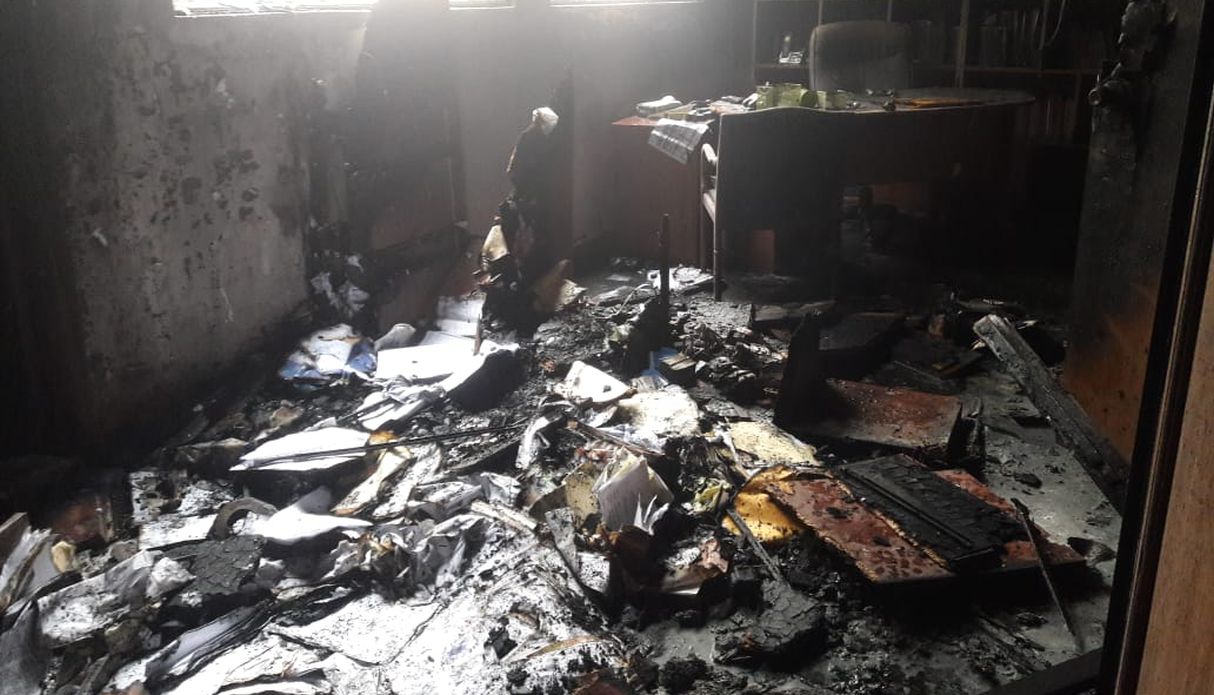 Así quedó el edificio incendiado en el centro histórico de Lima | FOTOS ...