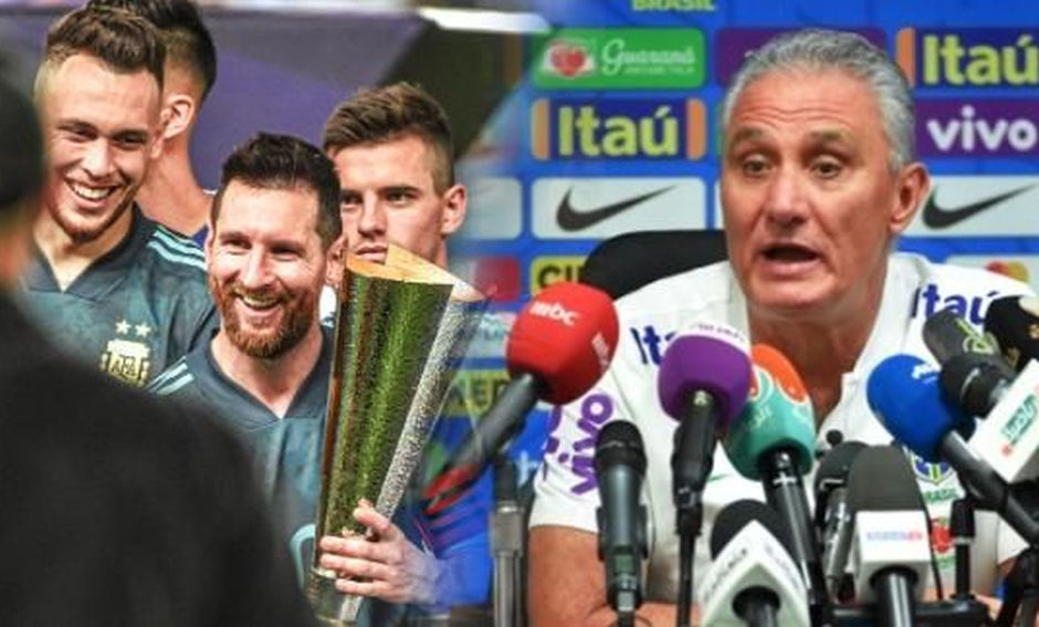 YouTube |Lionel Messi y el gesto con el que mandó a callar a Tite en el ...