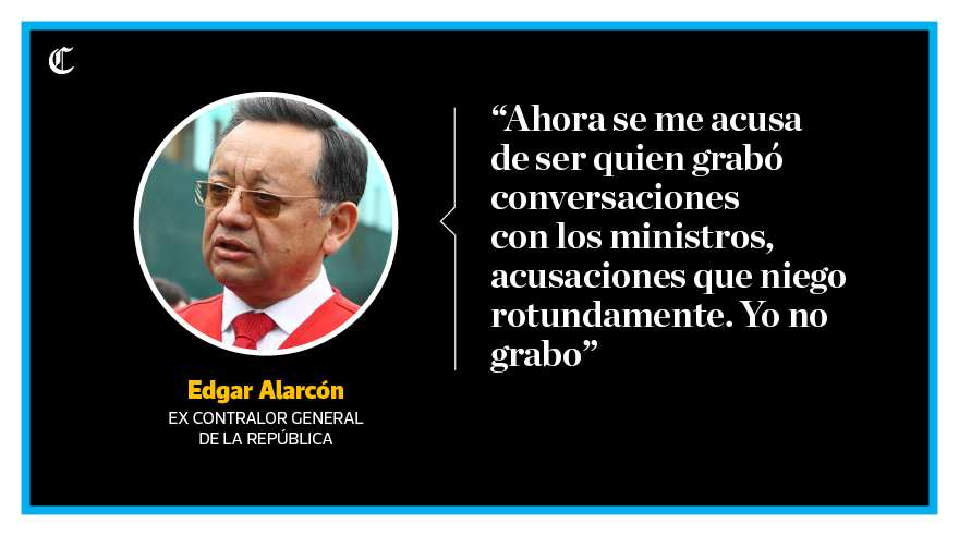Edgar Alarcón: la defensa del ex contralor y las reacciones que generó ...