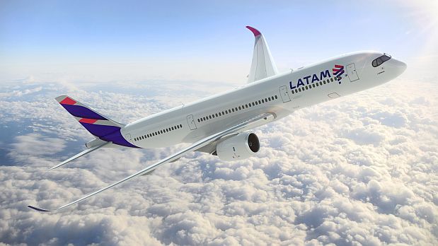 Latam, unión de Lan y Tam, presenta nuevo diseño de sus aviones ...