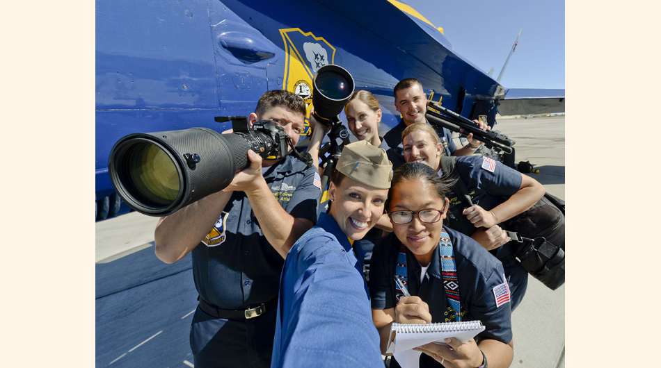 El escuadrón de los Blue Angels: Acrobacias aéreas a más de 1,120 ...