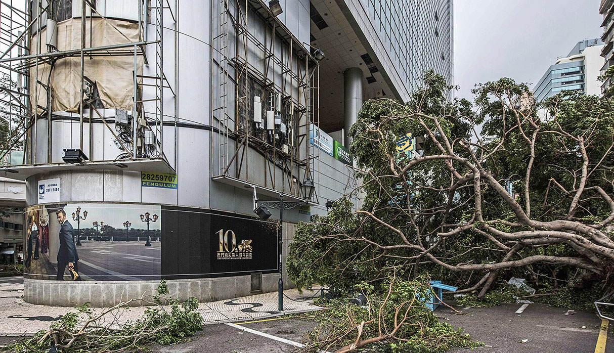 El violento paso del tifón Hato deja tres muertos en China | MUNDO | EL COMERCIO PERÚ