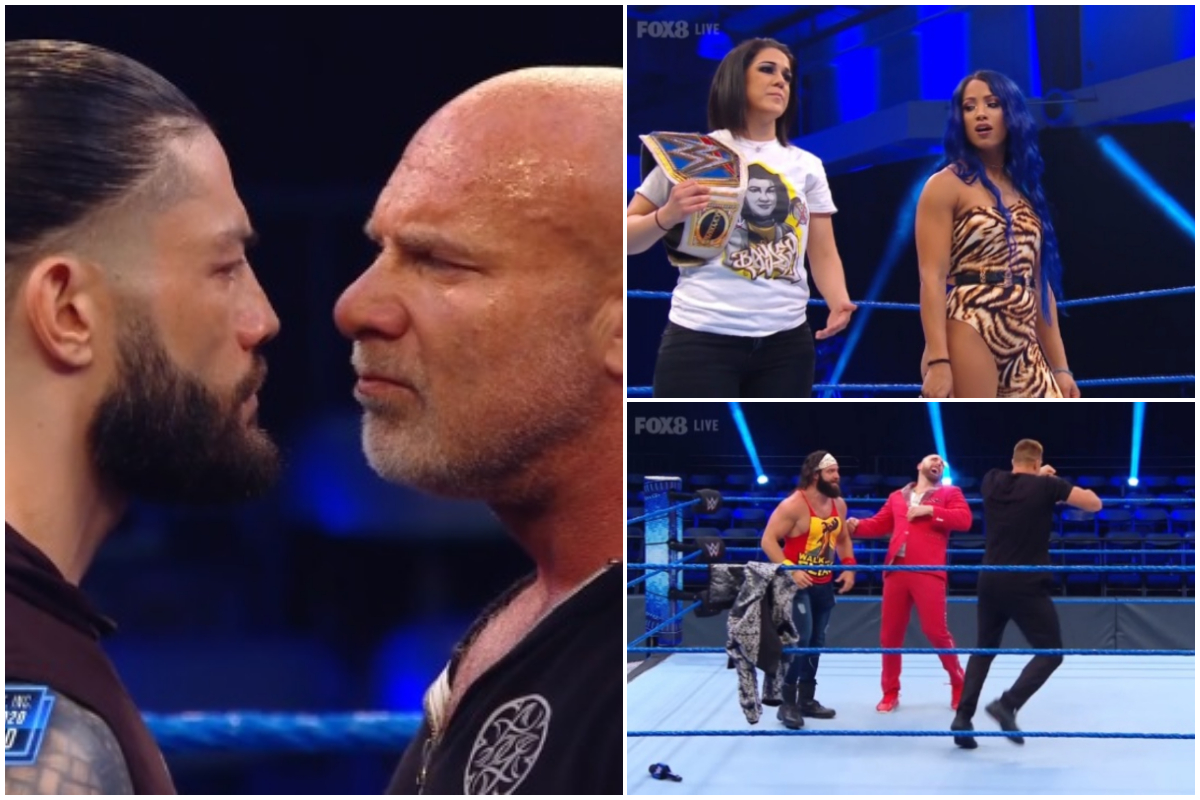 WWE SmackDown: Goldberg, Roman Reigns y todos los resultados del ...