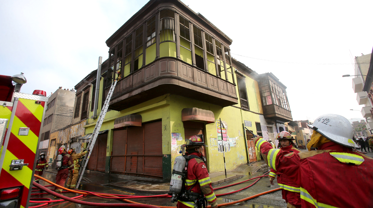 Incendio en Cercado de Lima: Así era la casona afectada | LIMA | EL ...