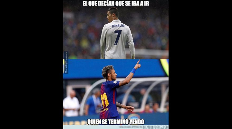 Facebook: Neymar y los hilarantes memes de su presentación en el PSG ...