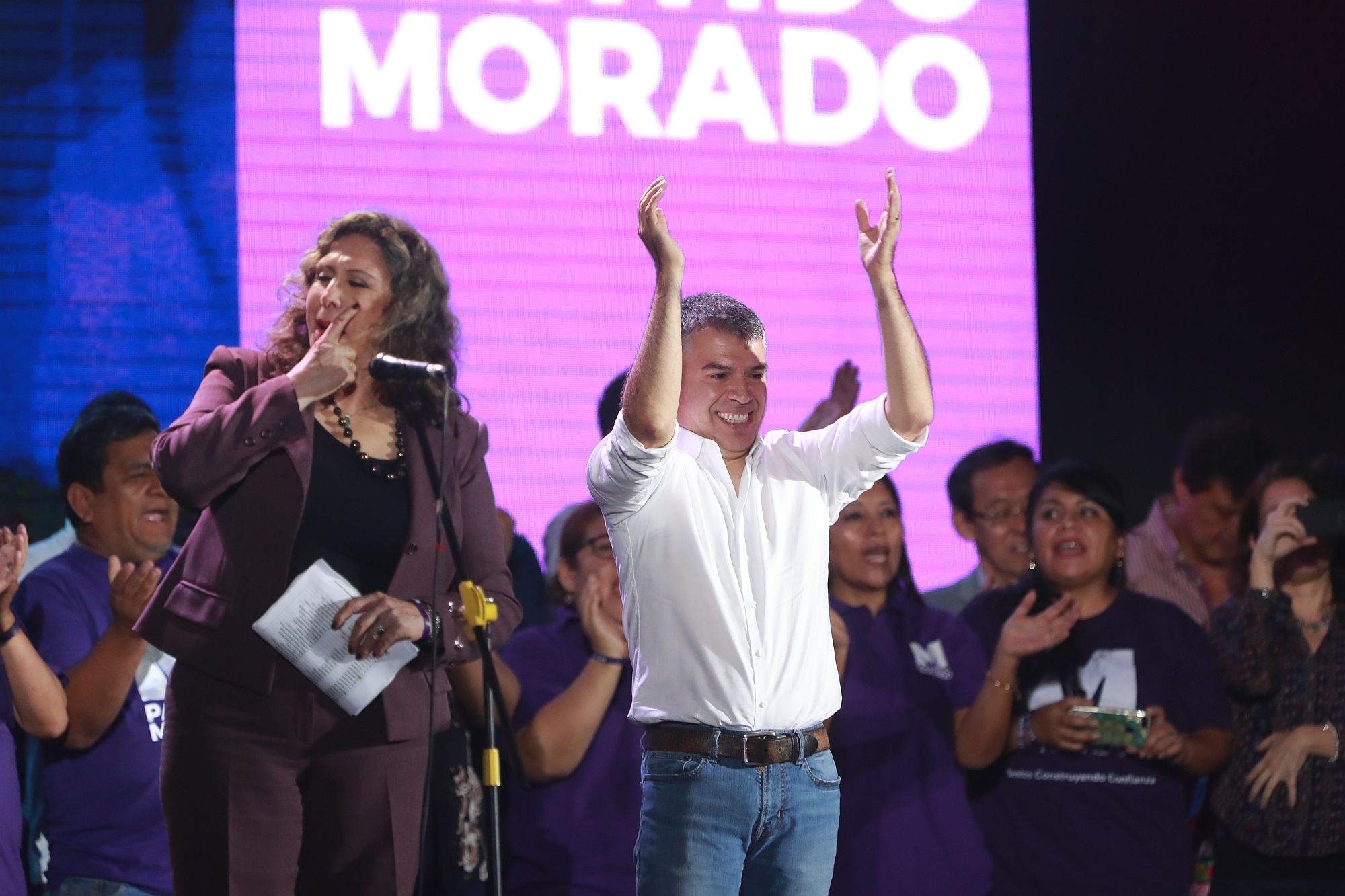 Partido Morado: esta es la lista completa de sus candidatos al Congreso ...
