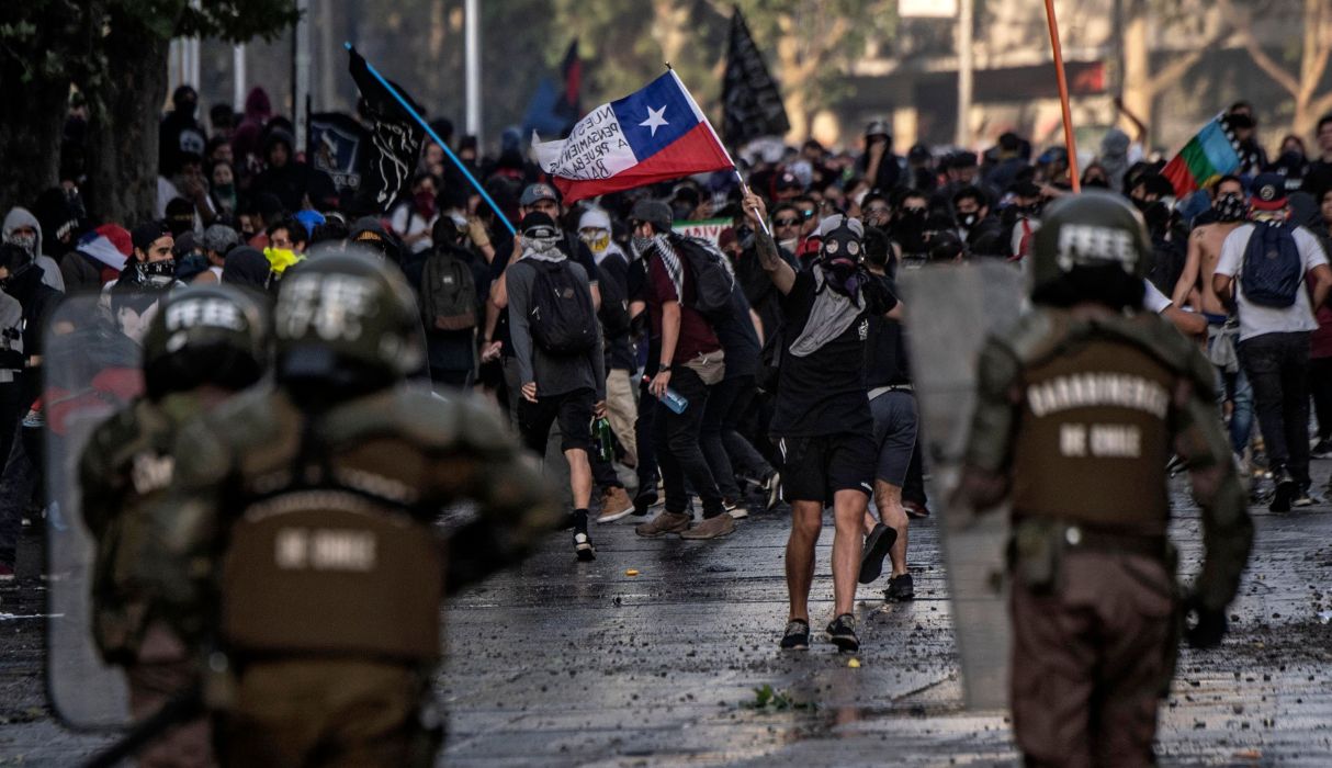 Protestas en Chile: El paso de las semanas no merma las protestas en ...
