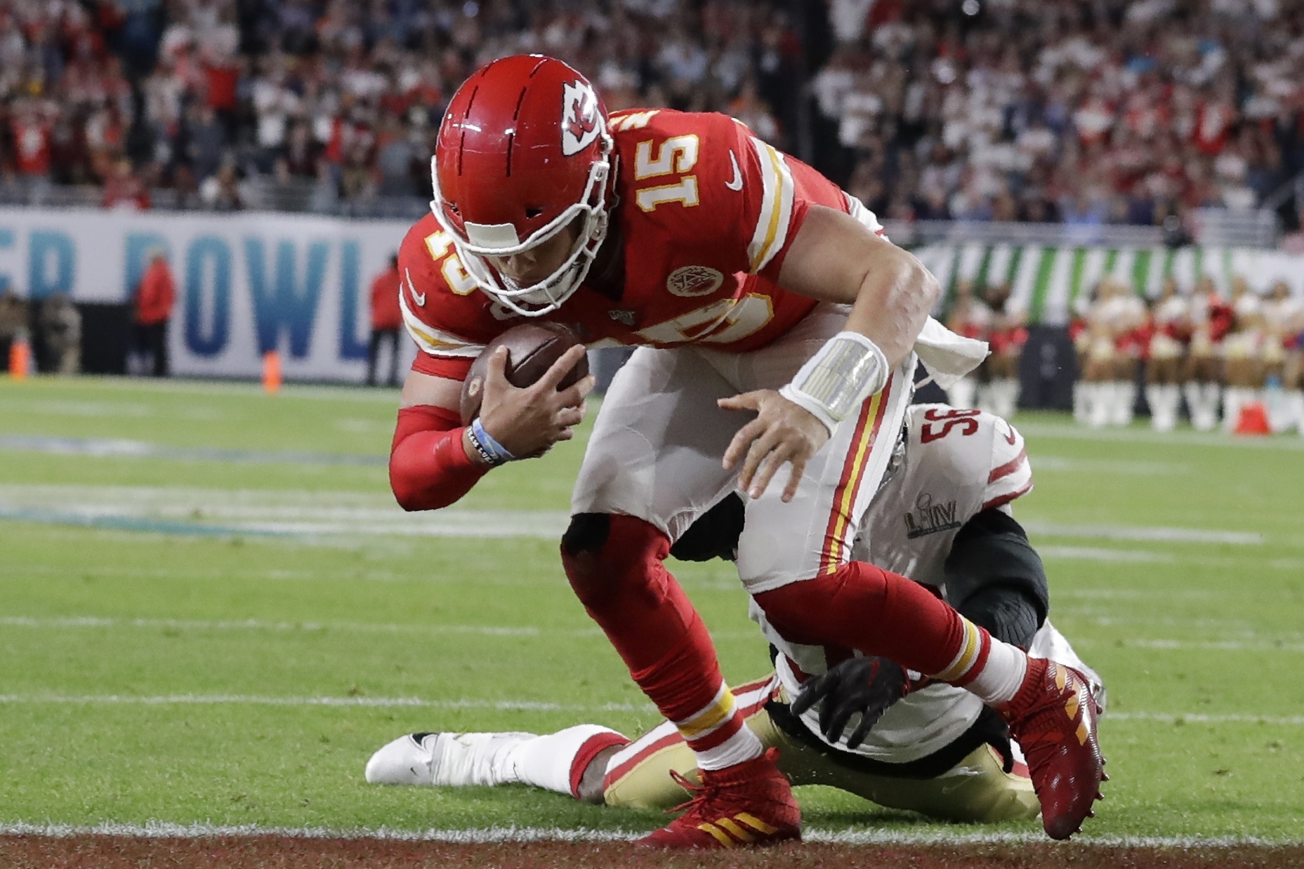 Patrick Mahomes convirtió el primer Touchdown del Super Bowl 2020 ...