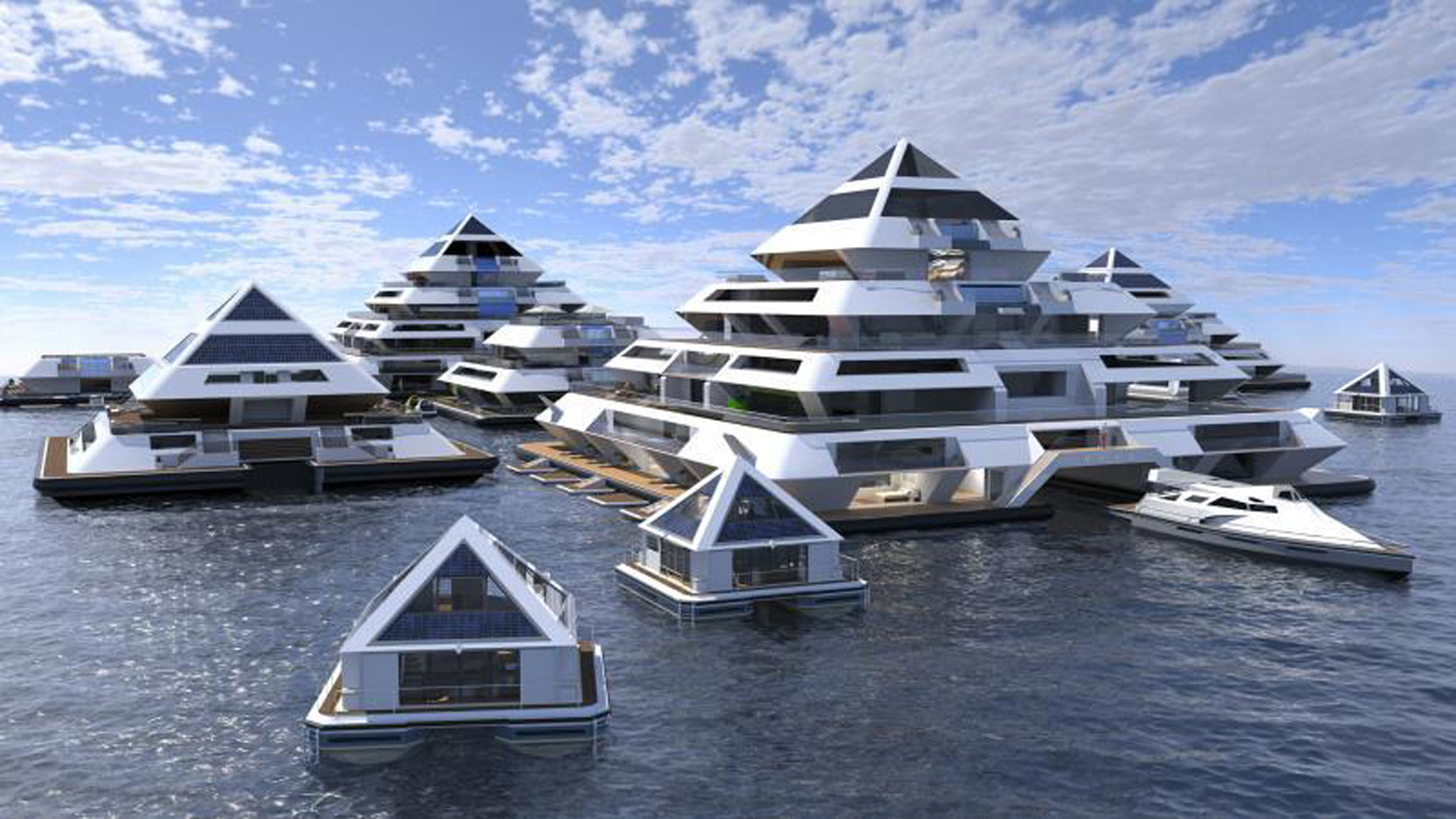 Conozca Wayaland, la comunidad de pirámides flotantes que mezcla las ...